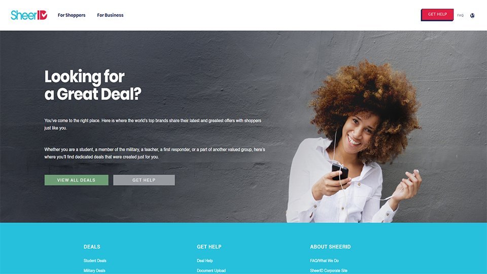 SheerID.com - Shoppers Sub-Site - Watermelon Web Works